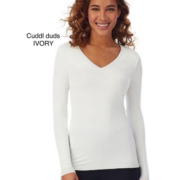 Cuddl Duds | Tops | Salesoftwear Ivory | Poshmark